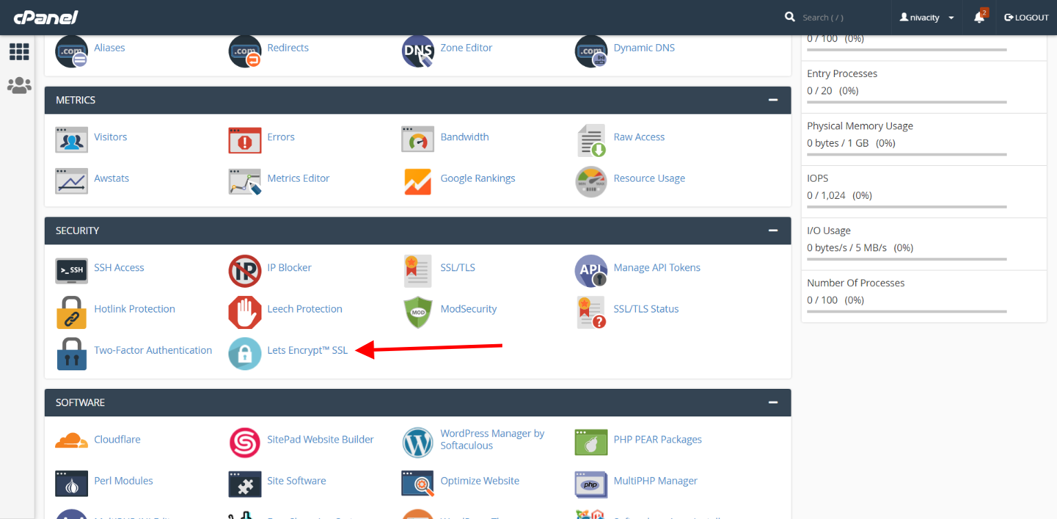 How to install an SSL Certificate on cPanel - NivaCity
